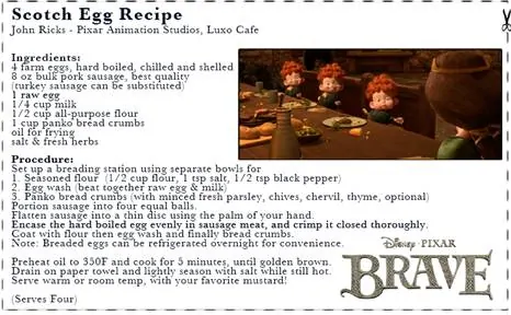 Recipes Inspired by Disney/Pixar's BRAVE