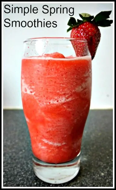 5 Simple Spring Smoothie Recipes:Mango, Pineapple, Spinach & Strawberry