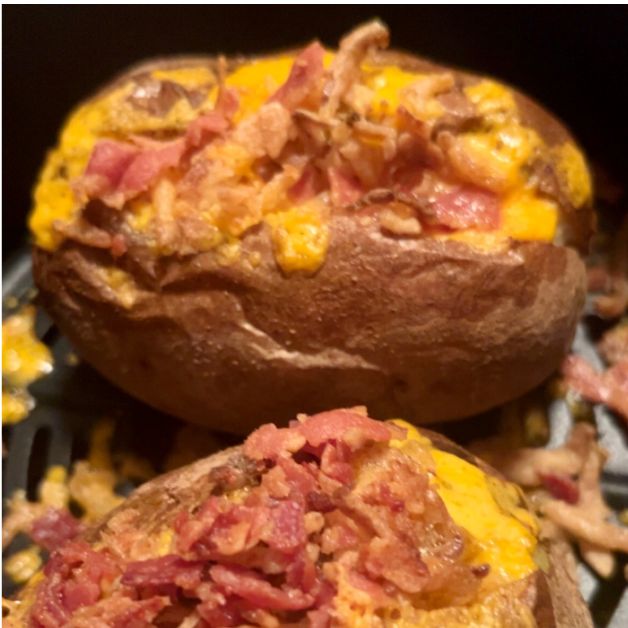 Easy Air Fryer Baked Potato Recipe - Delicious Dinner Loading